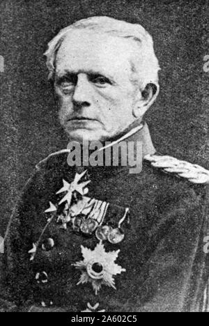 Helmuth von Moltke (1800-1891. German field marshal. Moltke in his ...