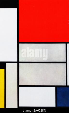 Piet Mondrian - Tableau 1 Stock Photo - Alamy