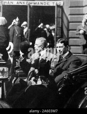 President Lauri Kristian Relander (1883-1942) and King Gustaf V of ...
