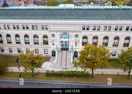 Springfield Central Library, Springfield, Massachusetts, USA Stock ...