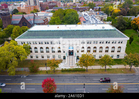 Springfield Central Library, Springfield, Massachusetts, USA Stock ...