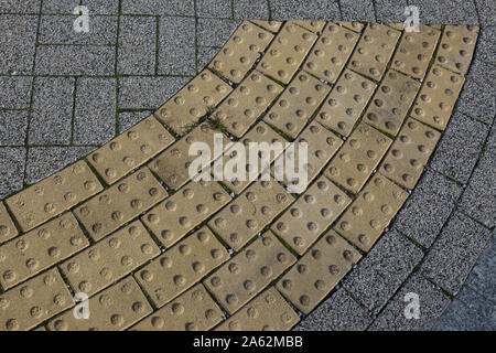 Block tactile paving for blind handicap. Tactile paving for blind ...