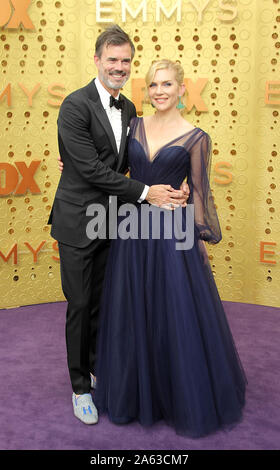 LOS ANGELES - SEP 22: Graham J. Larson, Rhea Seehorn at the Primetime ...