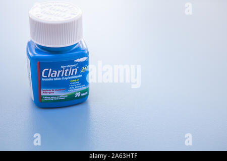 Claritin tablets are a antihistamine medication used to treat the ...