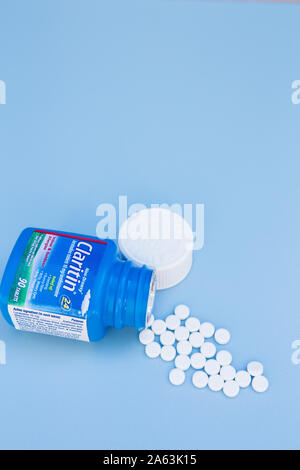 Claritin tablets are a antihistamine medication used to treat the ...