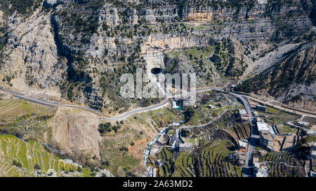 Afqa Grotto and Waterfall, Afqa, Lebanon Stock Photo - Alamy