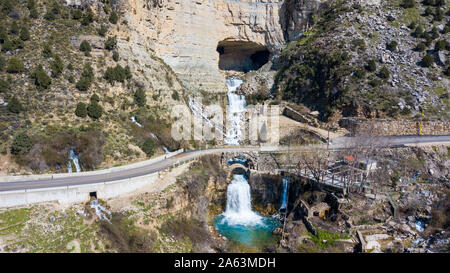 Afqa Grotto and Waterfall, Afqa, Lebanon Stock Photo - Alamy