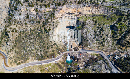 Afqa Grotto and Waterfall, Afqa, Lebanon Stock Photo - Alamy
