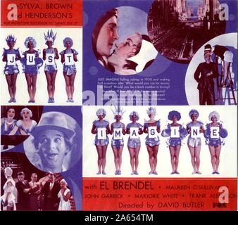 JUST IMAGINE (1930) EL BRENDEL, MAUREEN O'SULLIVAN DAVID BUTLER (DIR ...
