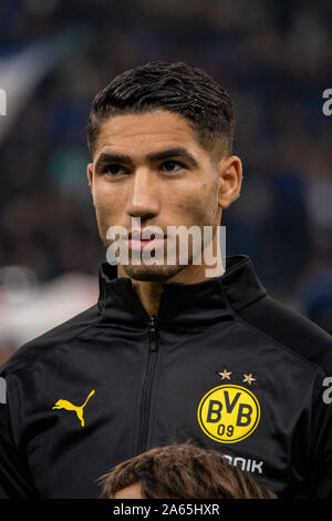 Achraf Hakimi of Borussia Dortmund during the UEFA Champions League ...