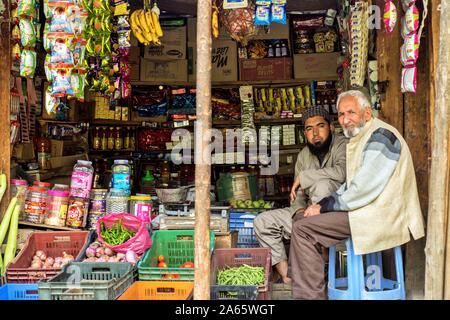 Rural Indian village shop Stock Photo - Alamy