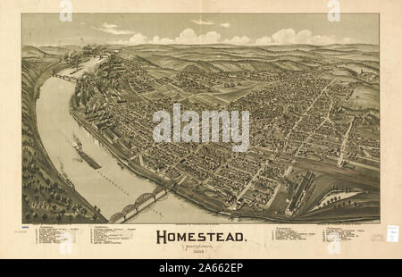 Homestead, Pennsylvania, 1902 Stock Photo - Alamy