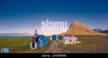 The Samuel Jonsson Art Museum, Arnarfjordur Westfjords, Iceland Stock ...