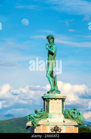 The statue David, by Italian artist Michelangelo, 16th century Stock ...