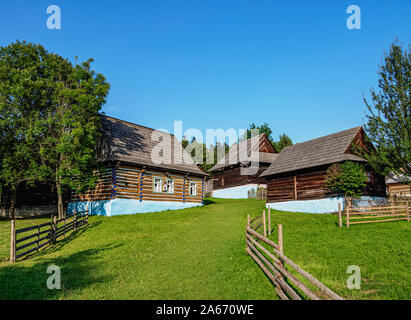 Open-air museum Stara lubovna, Slovakia Goralen huse from VeLka Lesna ...