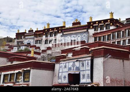 Ramoche Temple, a Buddhist monastery in Lhasa, Tibet Autonomous Region ...