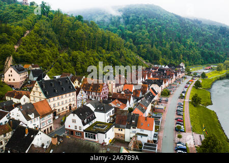 Aerial view of a small German village between fields Stock Photo - Alamy