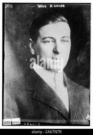 A photograph of Will H. Locke, a historical figure, possibly ...