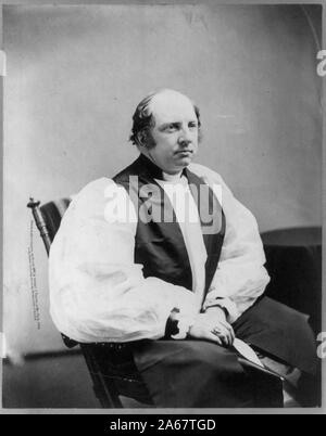 William Croswell Doane, pb., 1832-1913, three-quarters length, seated ...