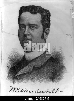 William Kissam Vanderbilt, 1849-1920 Stock Photo - Alamy