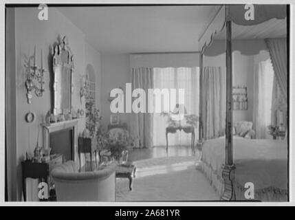 William S. Paley, residence at 29 Beekman Pl., New York City. Hall ...