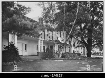 William S. Paley, residence in Manhasset, Long Island Stock Photo - Alamy