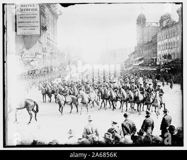 Wilson Inauguration, 1917 Stock Photo - Alamy