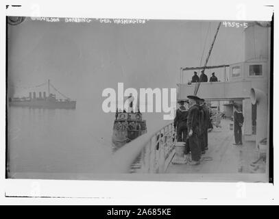 Wilson boarding GEO. WASHINGTON Stock Photo - Alamy
