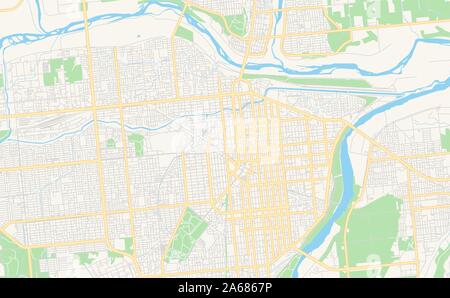 map of Hokkaido prefecture of Japan and location on Japanese map Stock ...