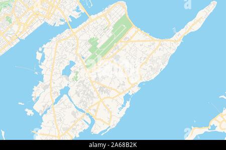 Printable street map of Cebu City, Province Cebu, Philippines. Map ...