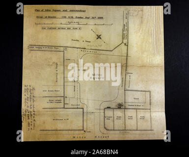 Mitre Square, the murder scene of Catherine Eddowes, Jack the Ripper's ...