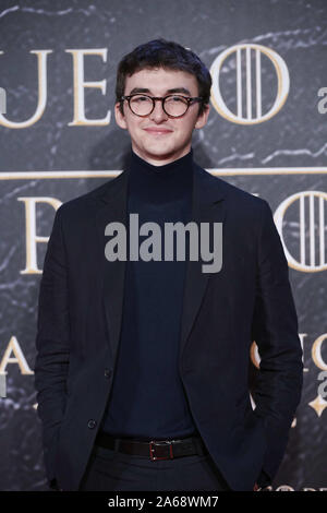 Isaac Hempstead-Wright attends to Game of Thrones exhibition photocall ...