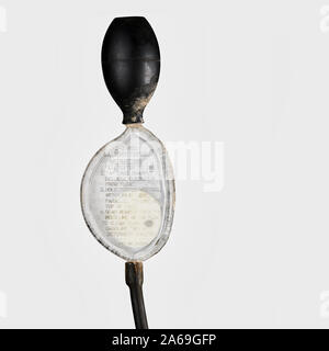 A well used car battery acid hydrometer which is used for checking wet ...
