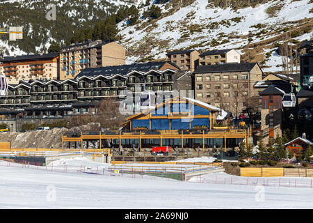 Soldeu town ski resort Soldeu Andorra Stock Photo - Alamy