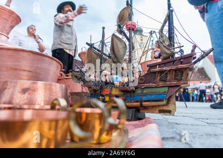 Bohemian Gypsy Festival. Colorful gypsy costumes Stock Photo - Alamy