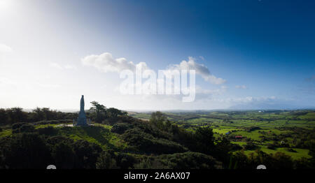 St Patrick's Statue, Saul, Co. Down Stock Photo - Alamy