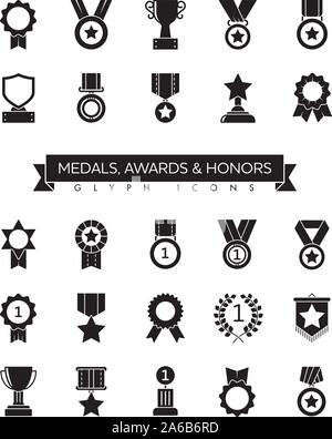 rosette medal award number one competition vector illustration Stock ...