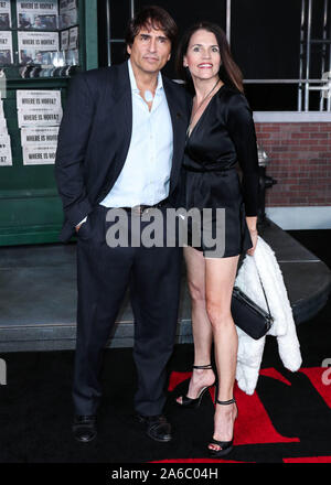 Vincent Spano and Tiffany Downey attending the premiere of Netflix's ...