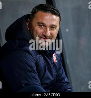 NIJMEGEN, NETHERLANDS 10 OCTOBER 2019, Empty Dutch Railroad Stock Photo ...
