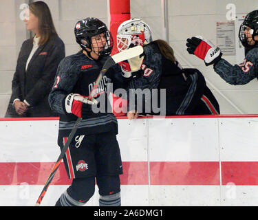 Ohio State University team celebrates their win in the 2015 College ...