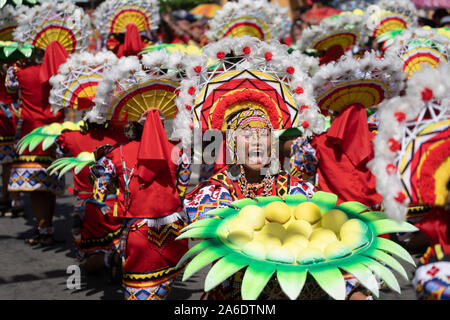 Camiguin Island,Mindanao,Philippines 26th October 2019.Dancers perform ...