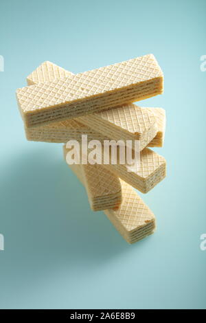 A stack of wafers Stock Photo - Alamy