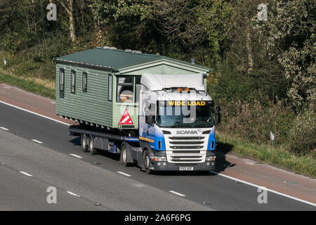 Static caravan Haulage delivery trucks, lorry, transportation, truck ...