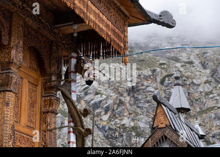 Mathi temple, courtyard, and various other details. The richly carved ...