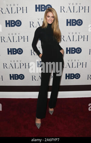 Kate Bock attends the Ralph Lauren Fall/Winter 2022 fashion show at the ...