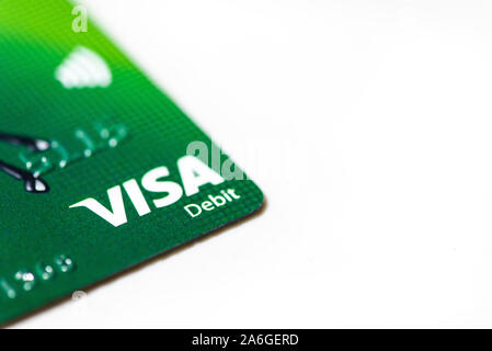 Lloyds bank black horse debit card, Visa card Stock Photo - Alamy