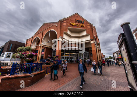 Intu Potteries shopping centre City Centre Stoke on Trent Staffordshire ...