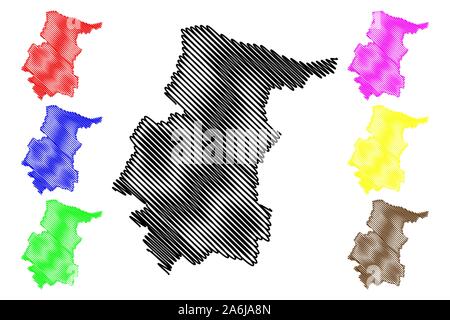 Vratsa Province (Republic of Bulgaria, Provinces of Bulgaria) map ...