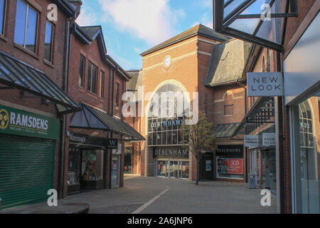 Portland Walk, Barrow-in-Furness town centre, Cumbria, England, UK ...