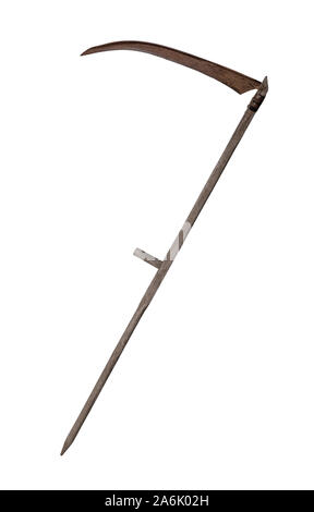 Grim reaper with Scythe Stock Photo - Alamy